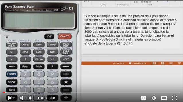 Piping Calculations and Video Tutorials with Pipe Trades Pro (2019 ...